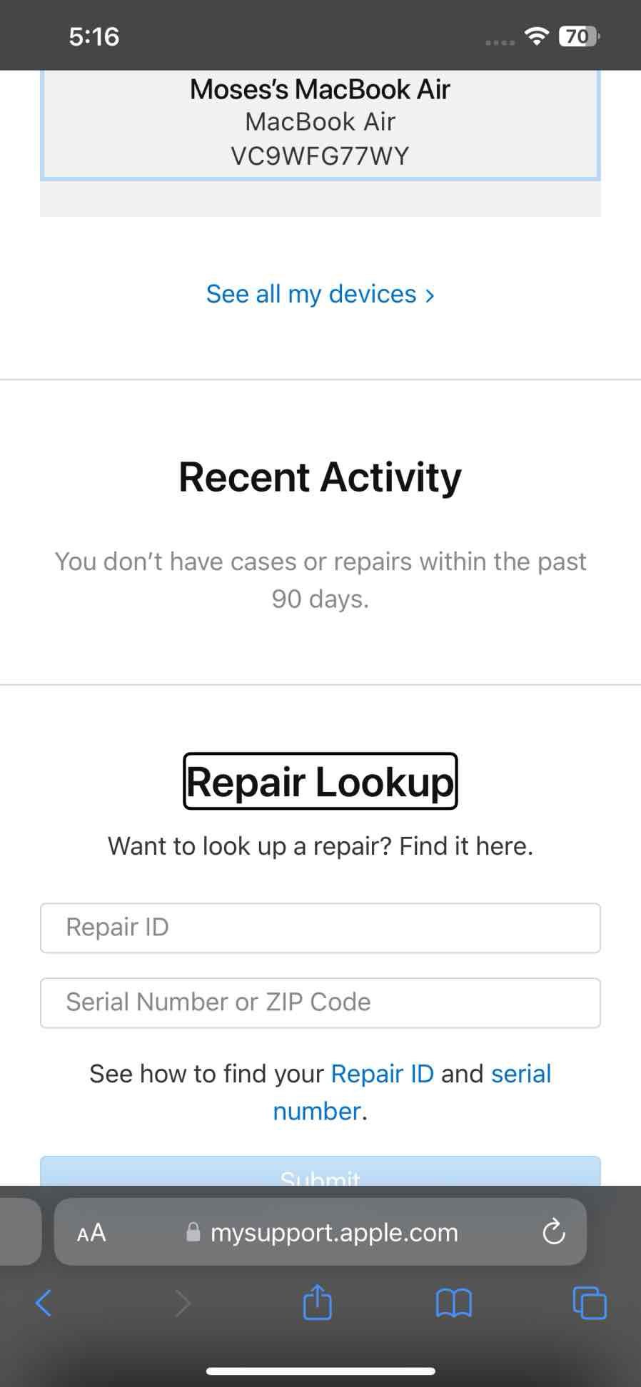 如何在线查看 Apple 维修状态 - Eksrr.com
