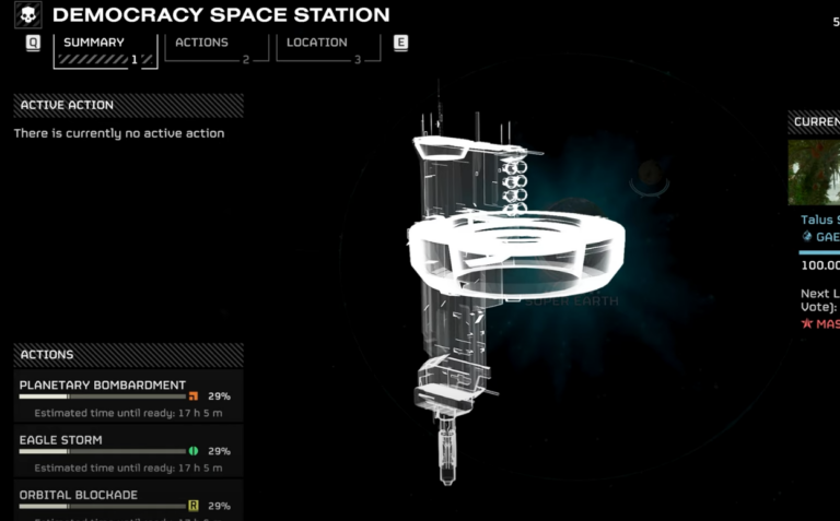 《Helldivers 2 DSS》中的“行星轰炸”用于全球炮火支援 - Eksrr.com