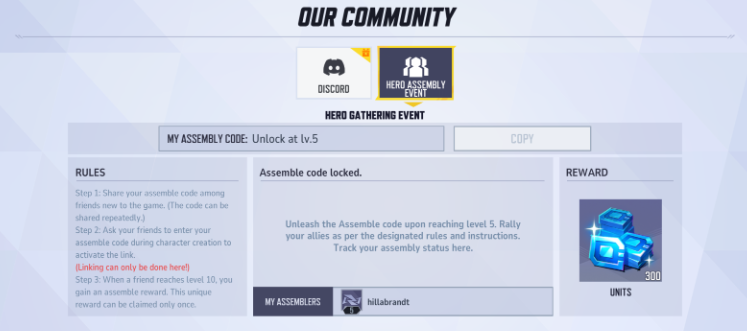 将 Marvel Rivals 组装（组装）代码推荐给您的朋友以赚取更多单位 - Eksrr.com