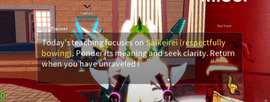 通过 Blox Fruits 中的 Saikeirei Quest 获得蓝带 - Eksrr.com