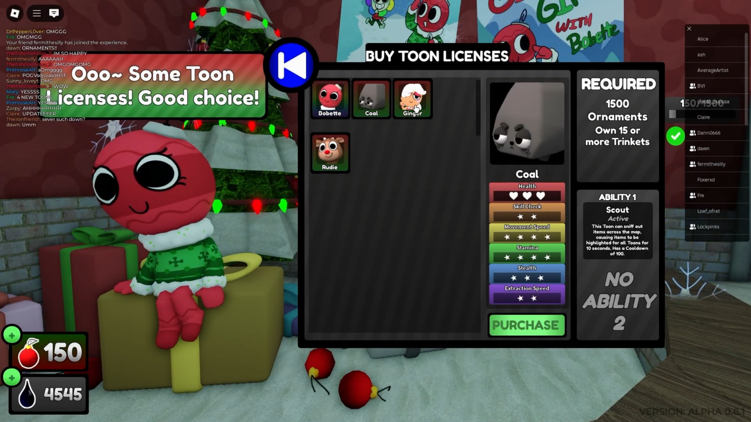 丹迪的世界冬季更新中新增了四個新卡通 - Eksrr.com